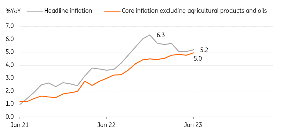 South Korea: Consumer inflation accelerated again in January | snaps ...